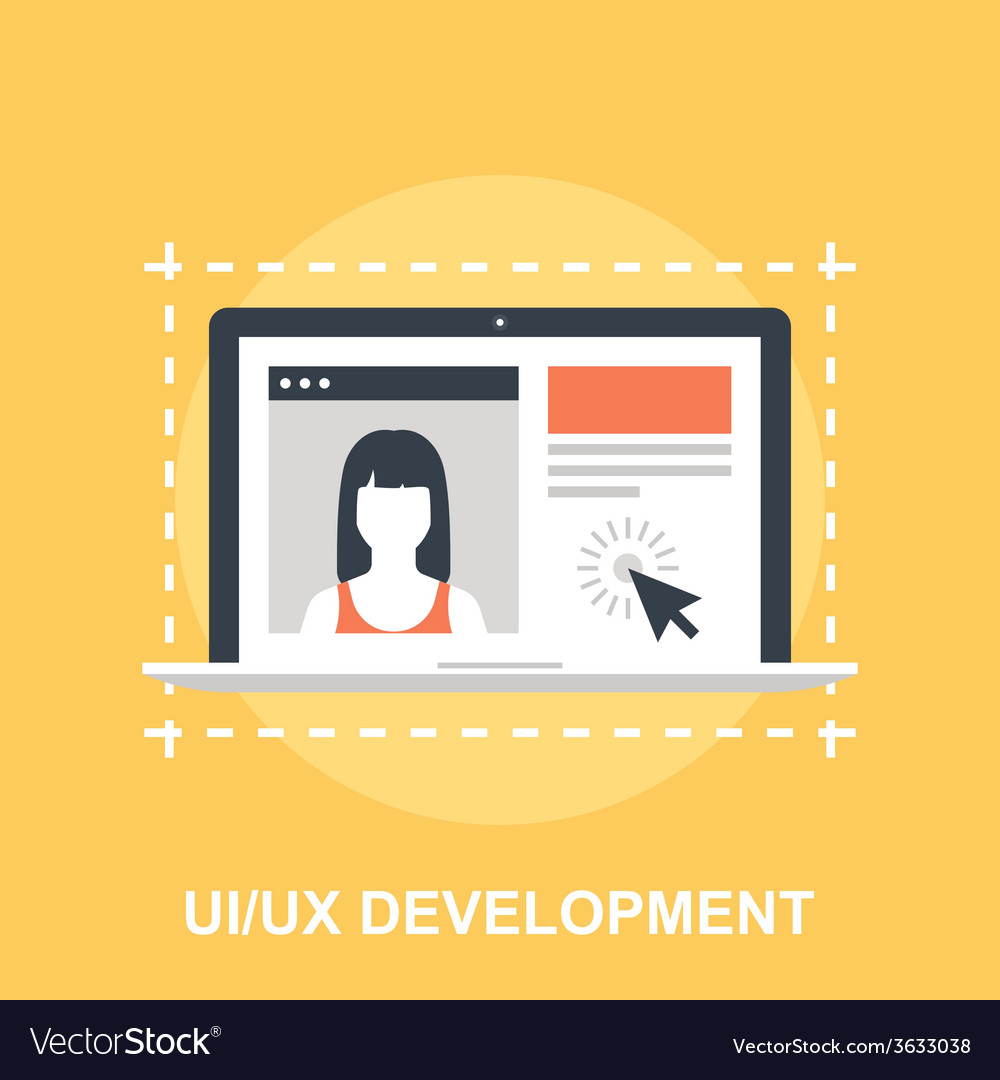 Ui ux development Royalty Free Vector Image - VectorStock