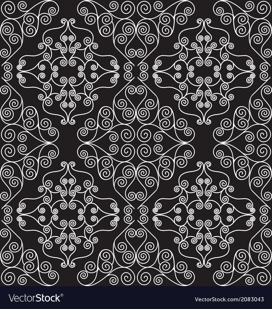 Floral seamless pattern background Royalty Free Vector Image