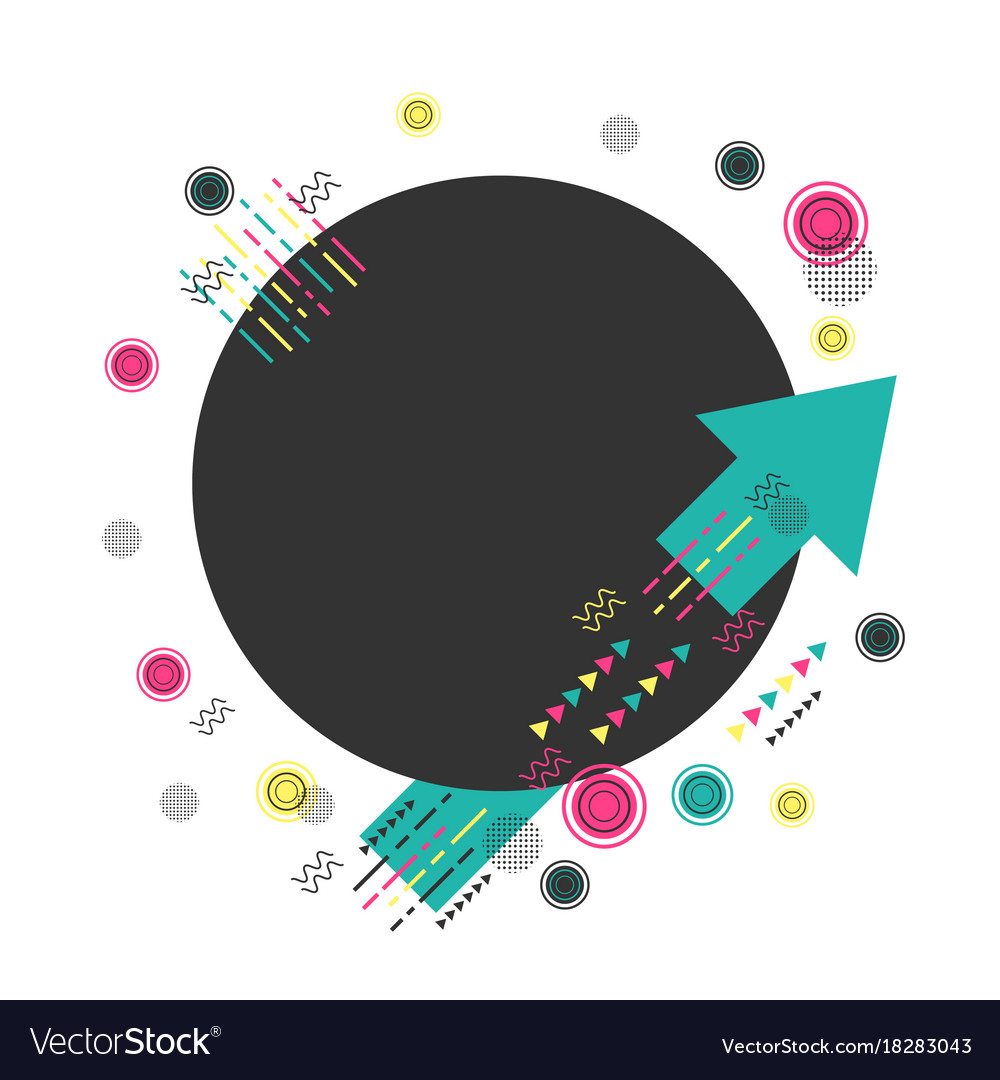 Minimal hipster pattern Royalty Free Vector Image