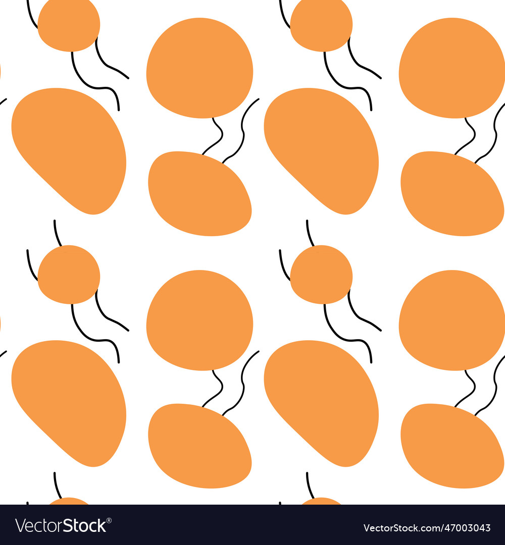 Wallpaper decorative seamless pattern with random Vector Image