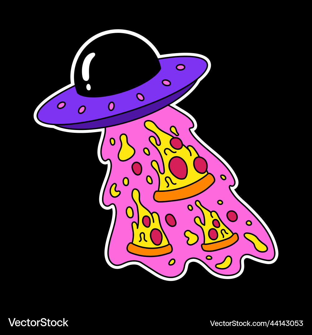 Abstract ufo icon Royalty Free Vector Image - VectorStock