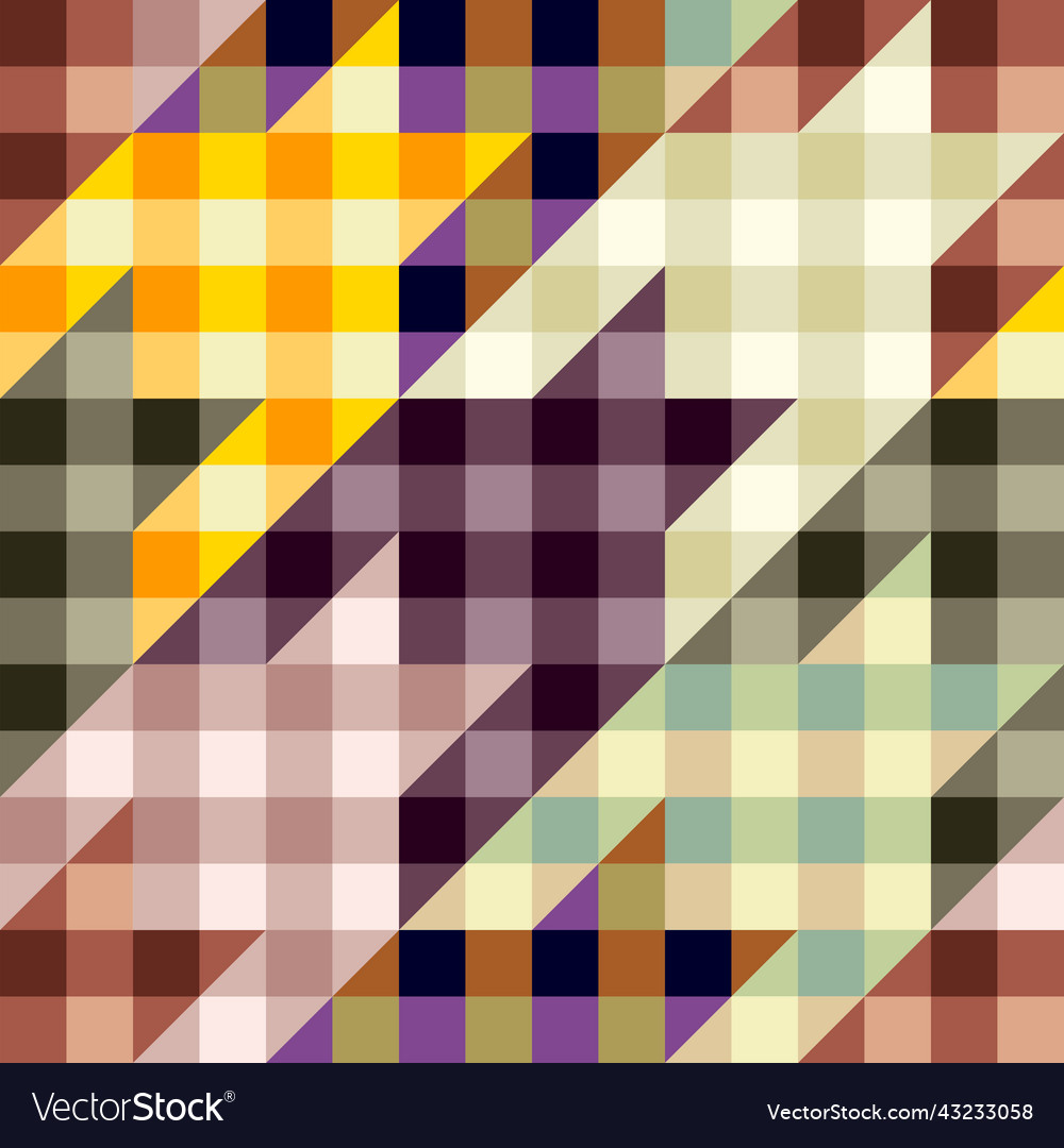 Geometric abstract pattern intersection style Vector Image