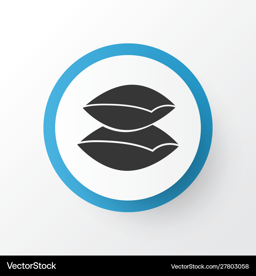Pillow icon symbol premium quality isolated Vector Image