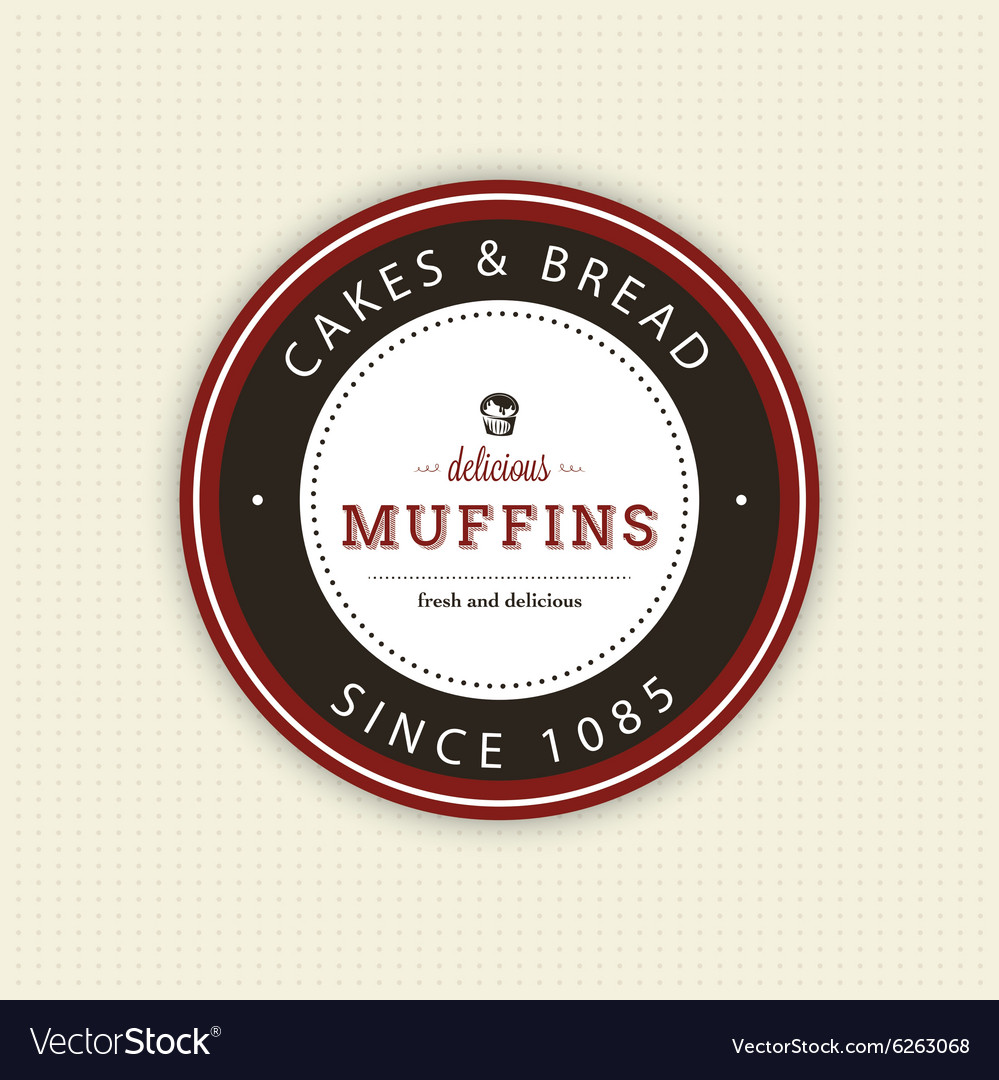 Bakery object Royalty Free Vector Image - VectorStock