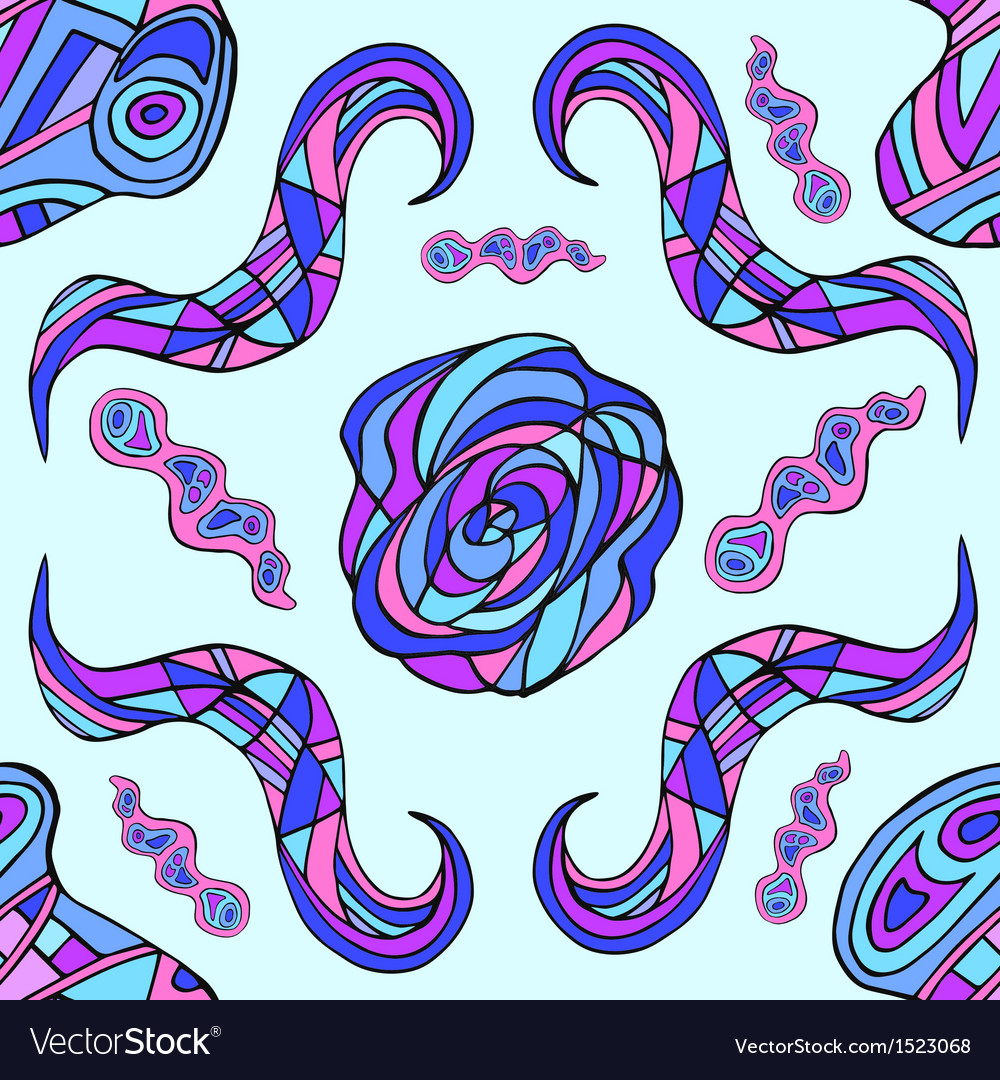 Fancy seamless Royalty Free Vector Image - VectorStock