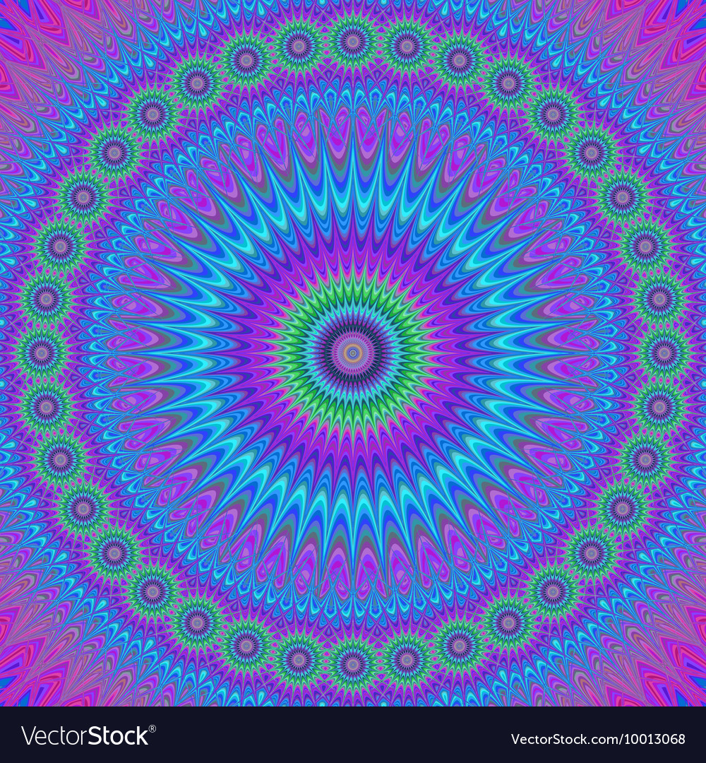 Fractal design patterned background Royalty Free Vector