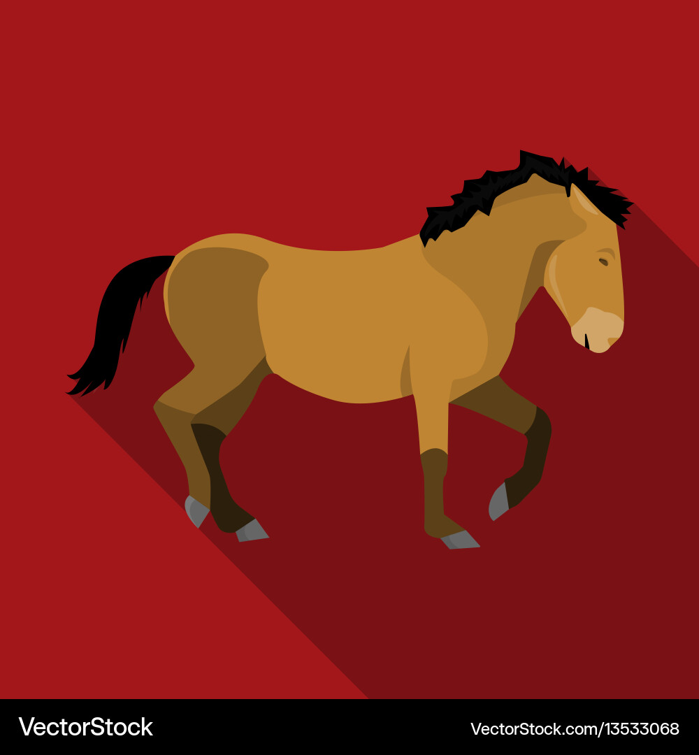 Mongolian horse vehicle ancient mongolov Vector Image