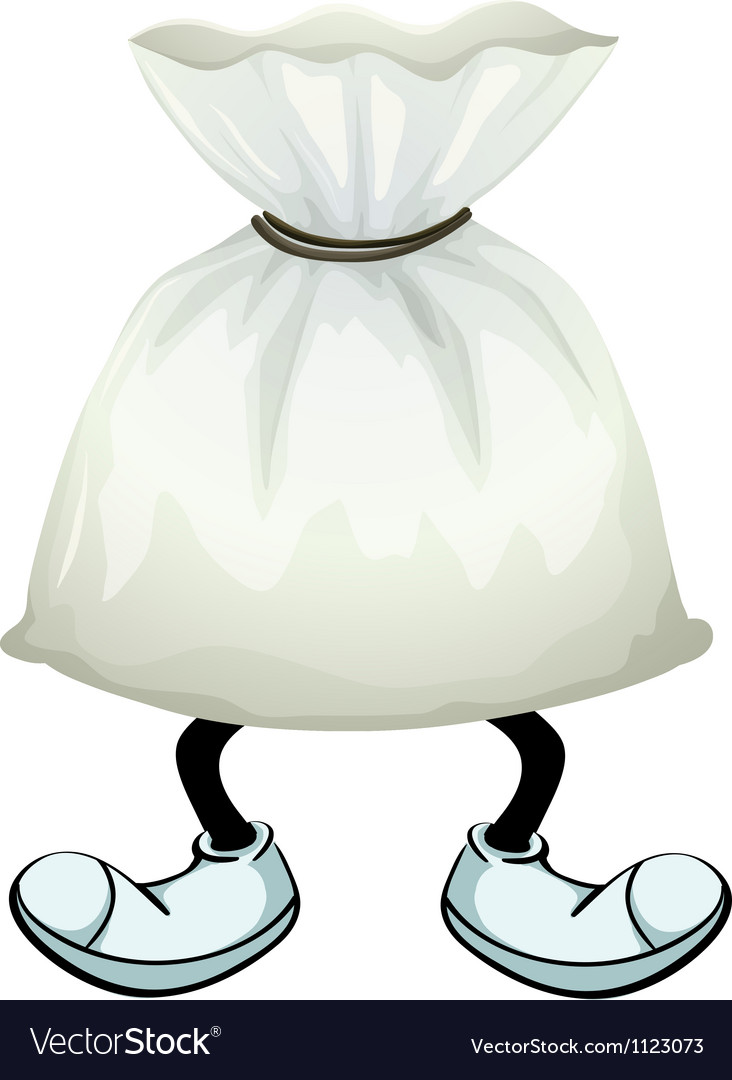 A pouch Royalty Free Vector Image - VectorStock