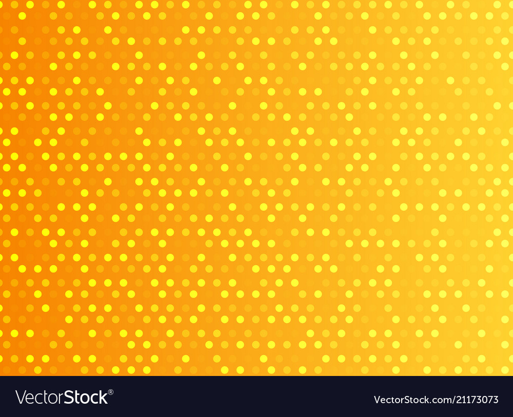 Abstract technology digital orange pattern dots Vector Image