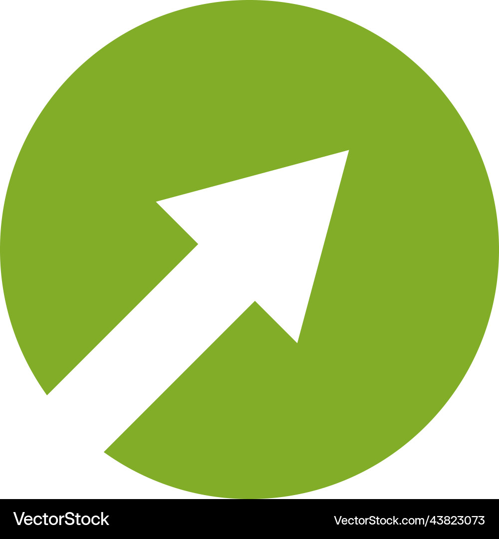 Arrow top icon Royalty Free Vector Image - VectorStock