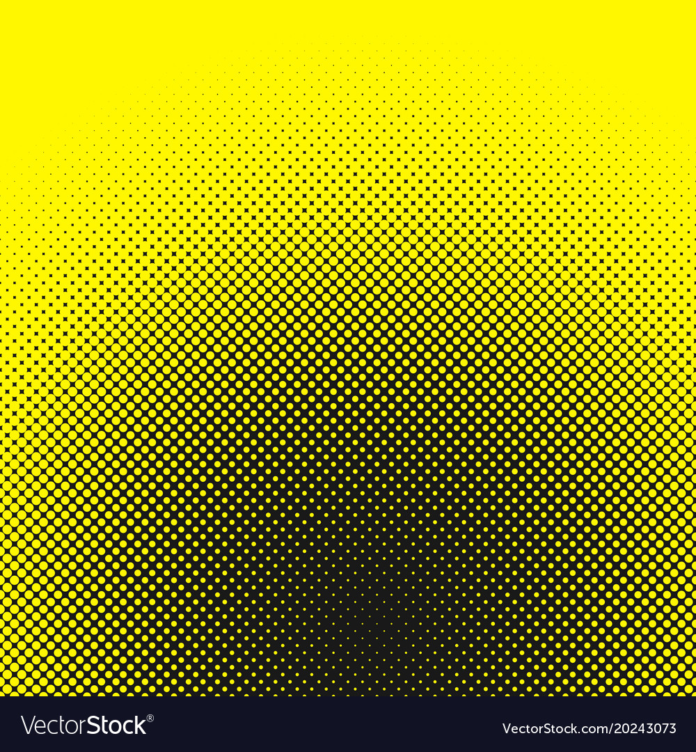 Halftone dotted pattern background template Vector Image