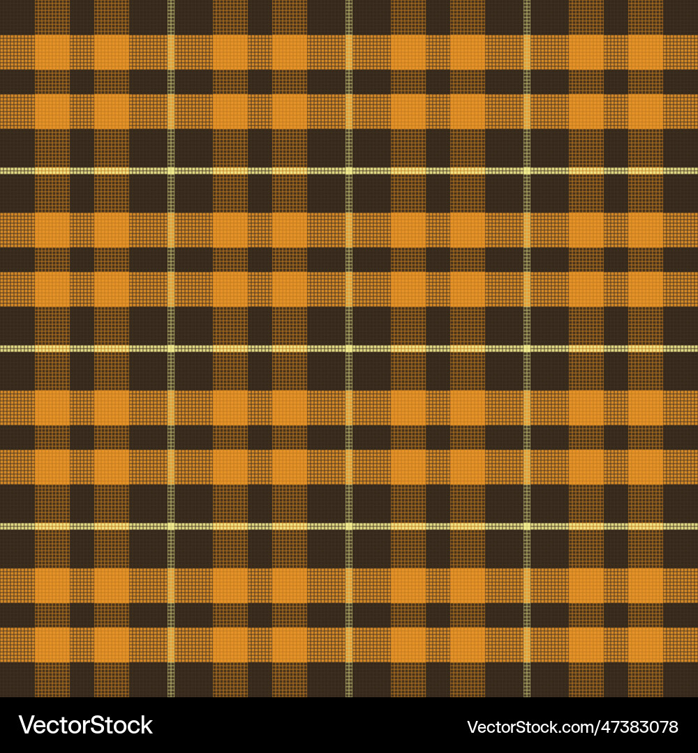 Tartan plaid pattern with texture and coffee color