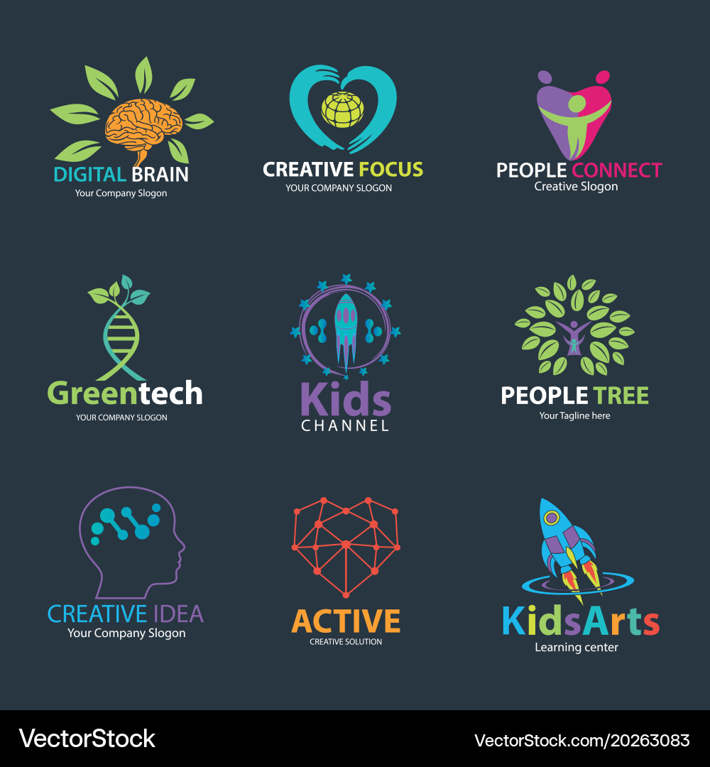 Space mind set Royalty Free Vector Image - VectorStock