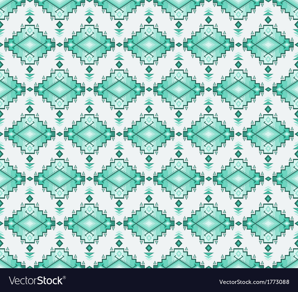 Aztec seamless pattern Royalty Free Vector Image