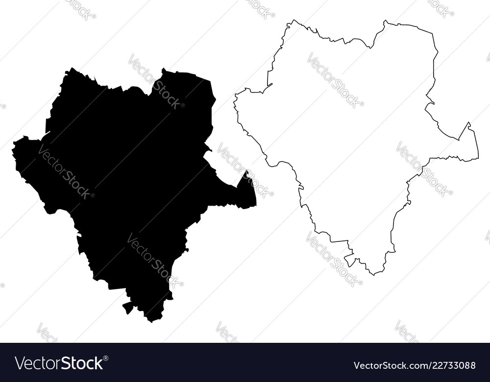 Durango map Royalty Free Vector Image - VectorStock