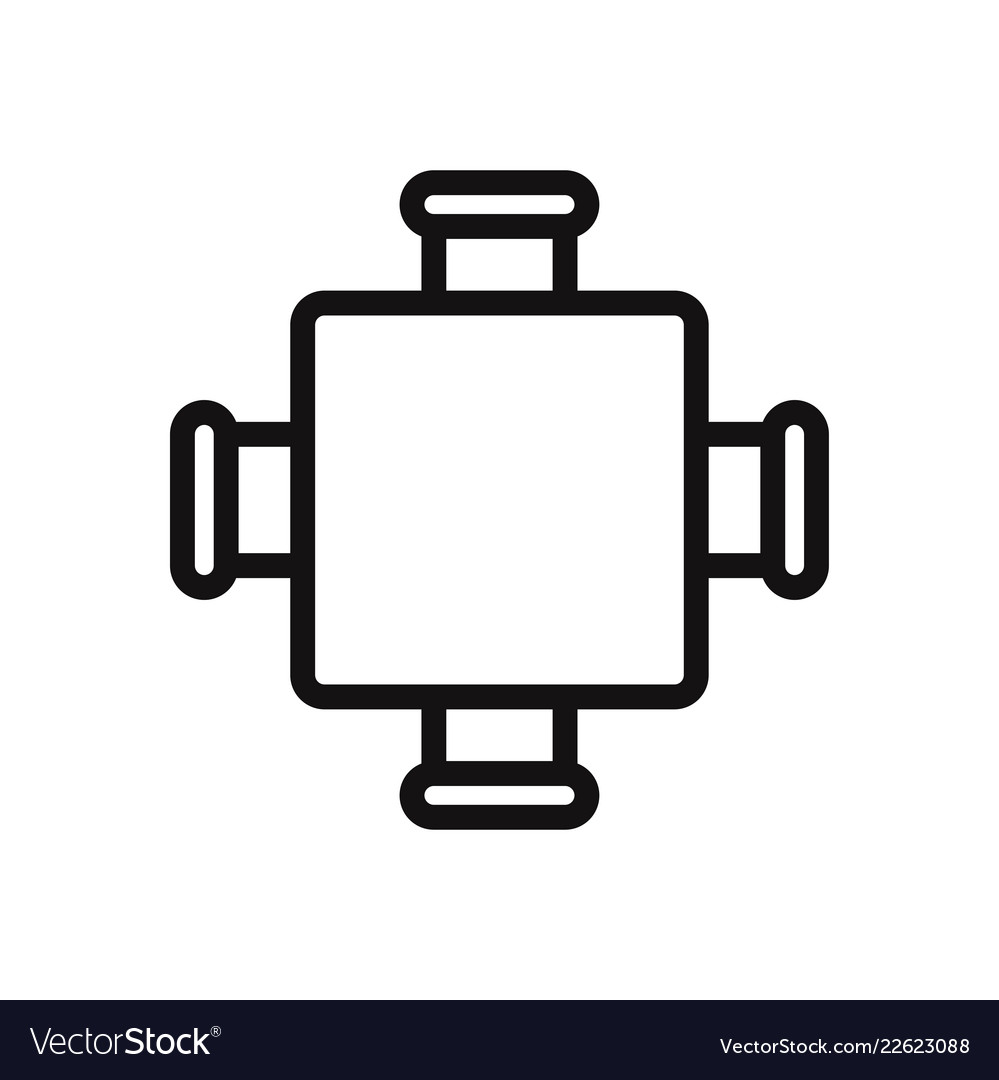 Table icon Royalty Free Vector Image - VectorStock