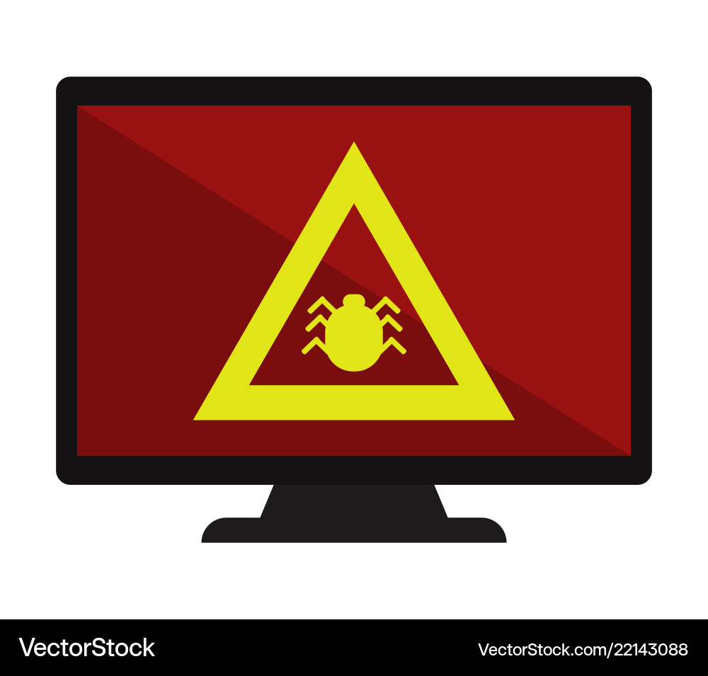 Virus icon Royalty Free Vector Image - VectorStock