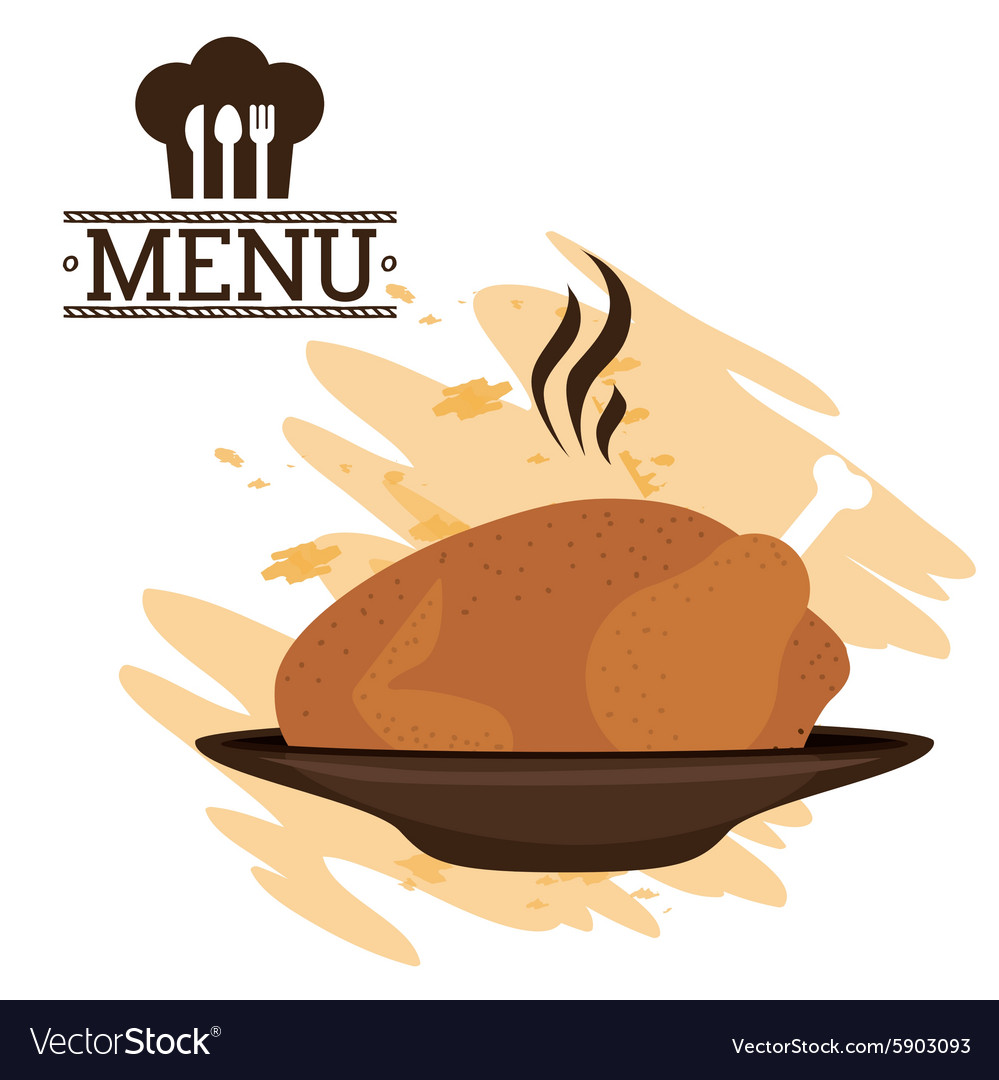Menu design Royalty Free Vector Image - VectorStock