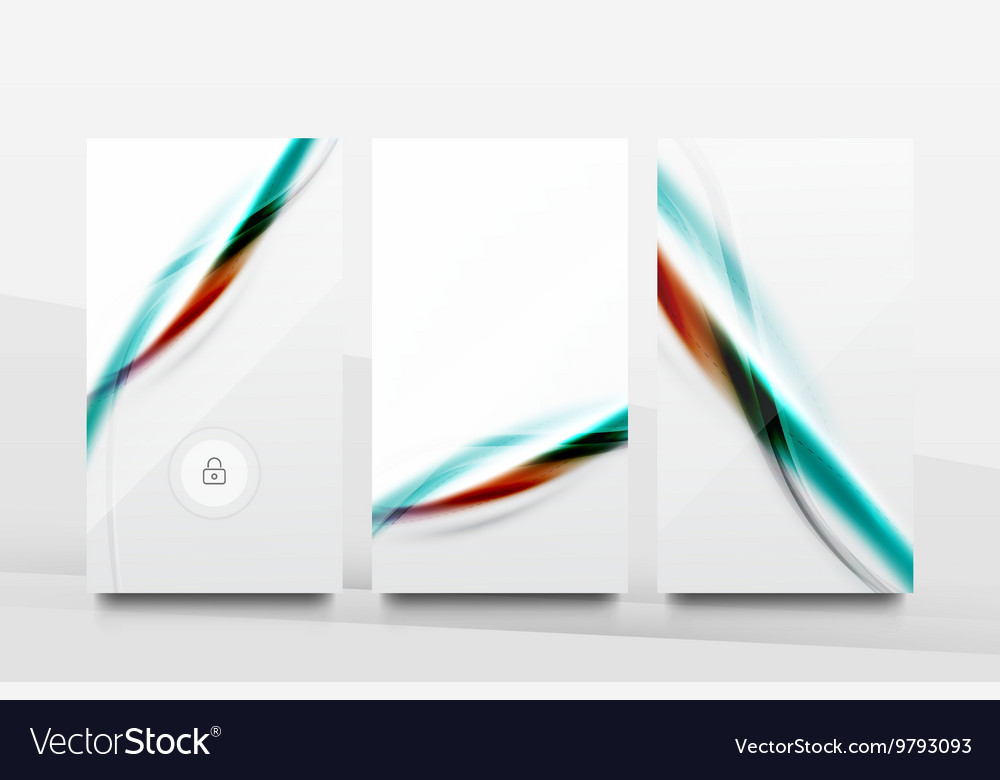 Mobile application interface background design Vector Image