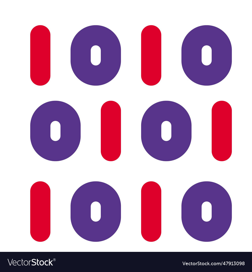 Binary code digital transformation concept Vector Image