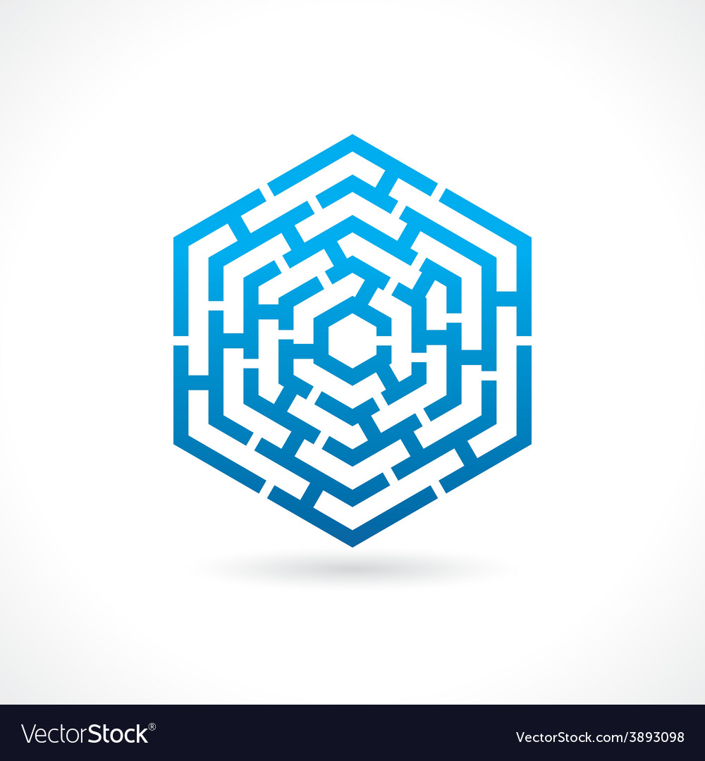 Labyrinth Royalty Free Vector Image - VectorStock