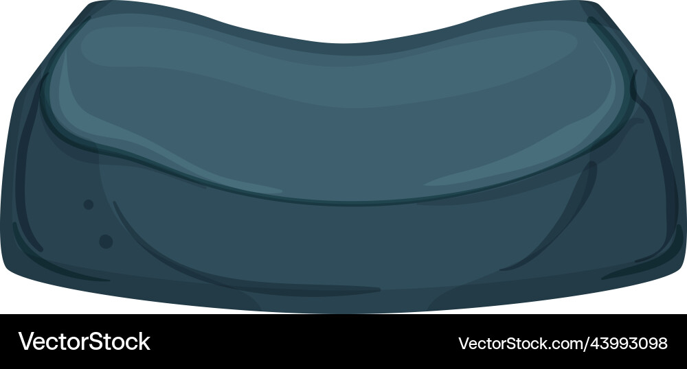 Modern seat cushion cartoon Royalty Free Vector Image