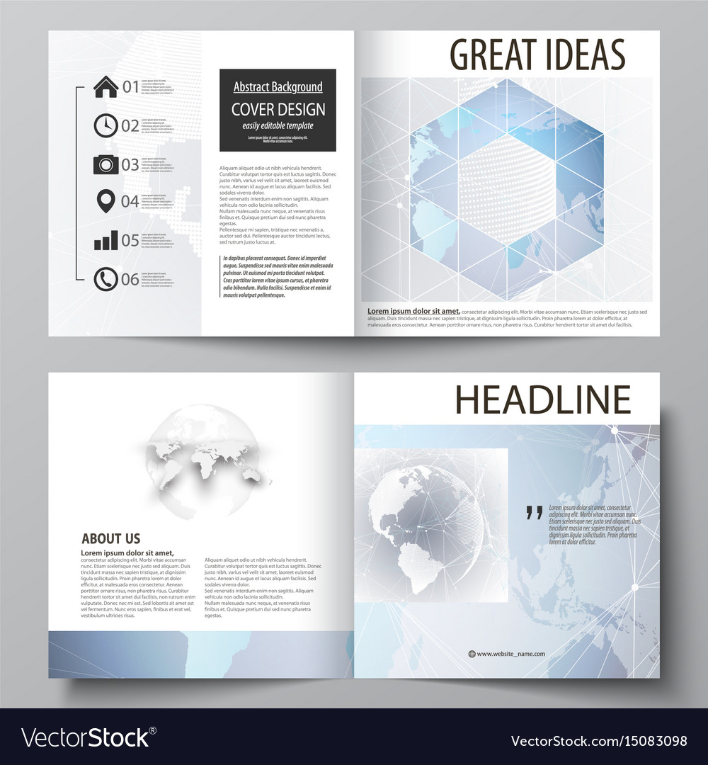 The editable layout Royalty Free Vector Image - VectorStock