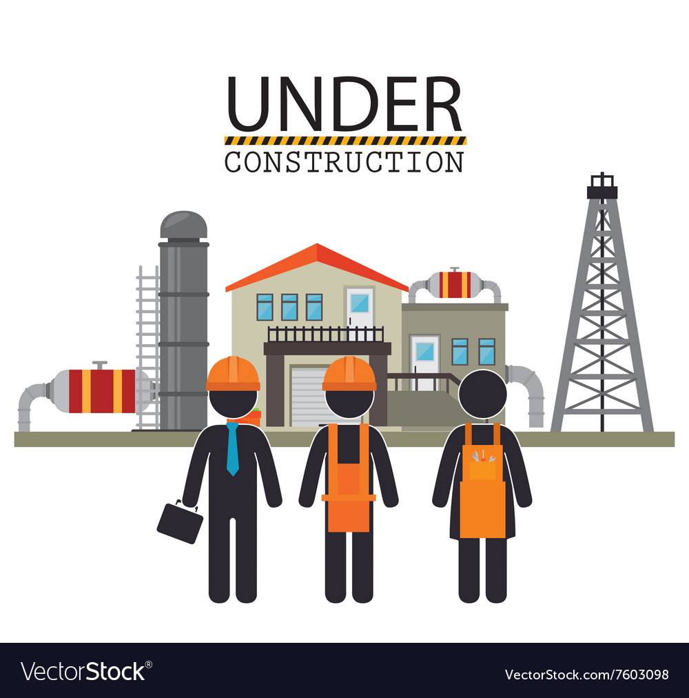 Under construction design Royalty Free Vector Image