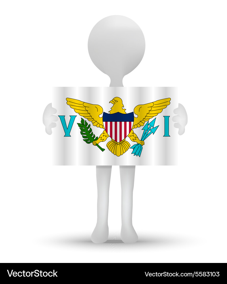 United States Virgin Islands Royalty Free Vector Image