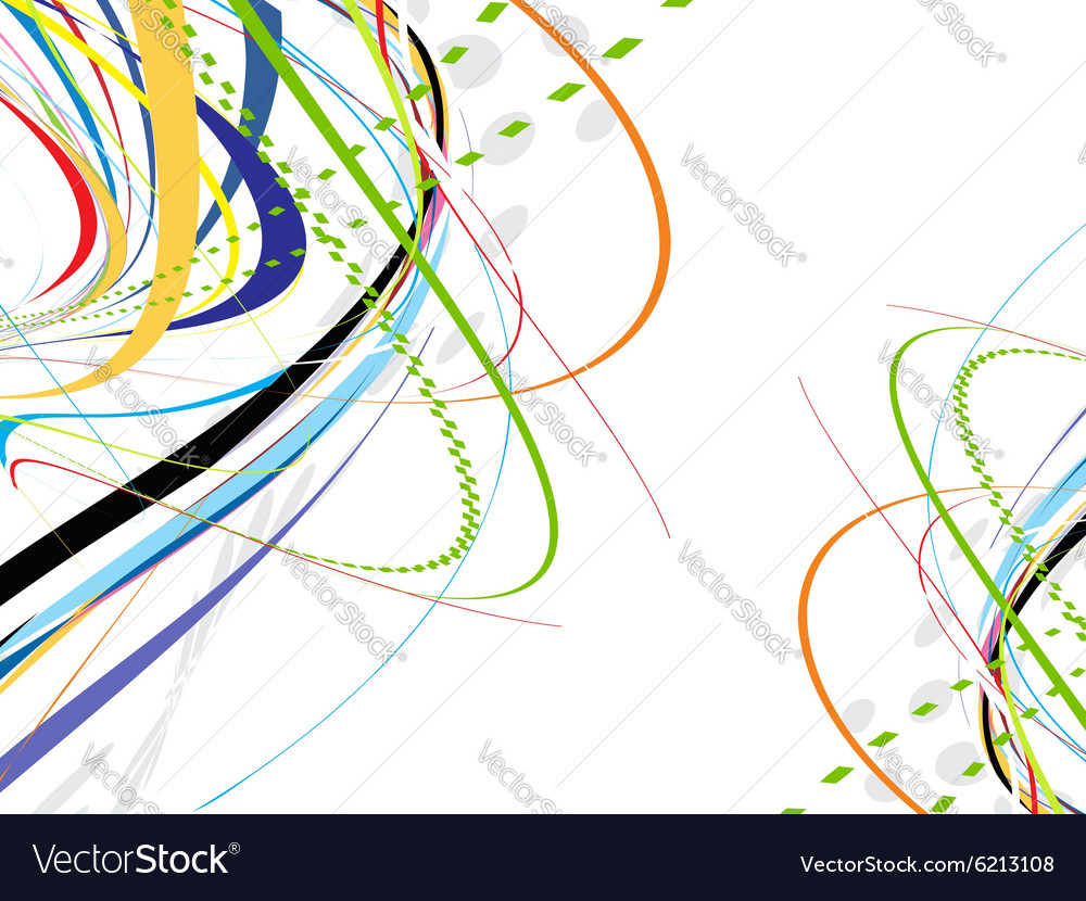 Abstract wave Royalty Free Vector Image - VectorStock