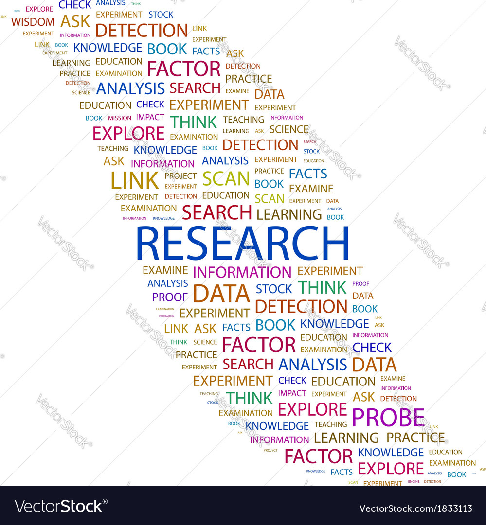 Research Royalty Free Vector Image - VectorStock