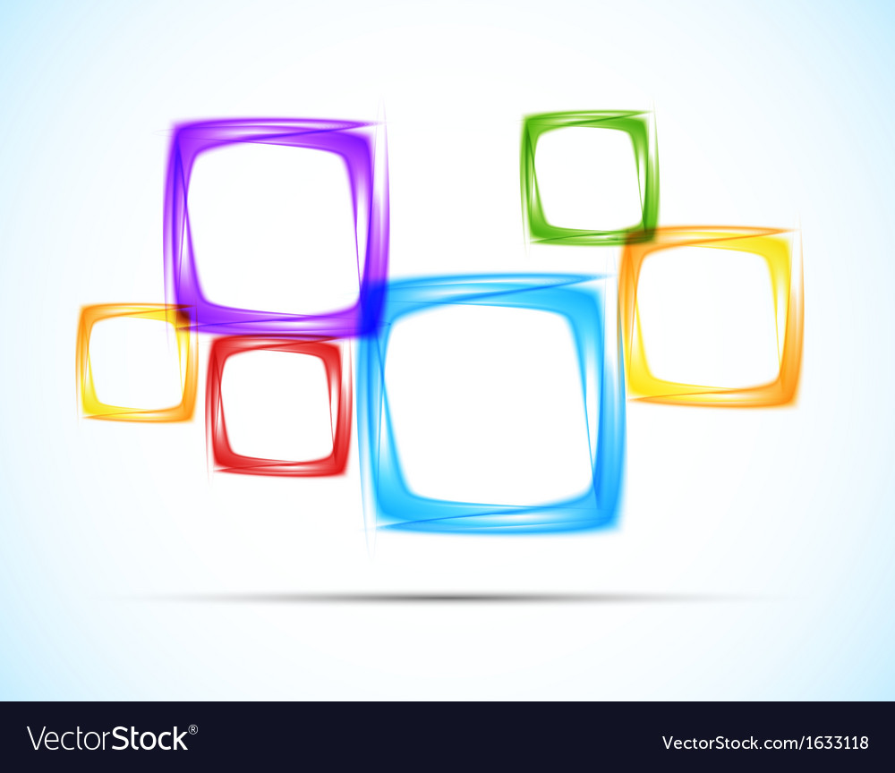 Abstract background with squares Royalty Free Vector Image