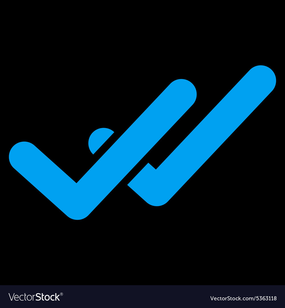 Validation icon from business bicolor set Vector Image