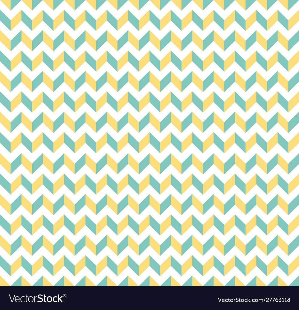 Zigzag pattern geometric simple background Vector Image