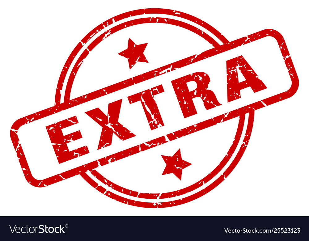 Extra Royalty Free Vector Image - VectorStock
