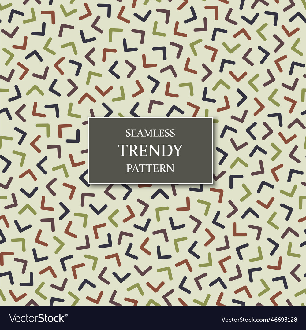 Abstract seamless textile pattern colorful Vector Image