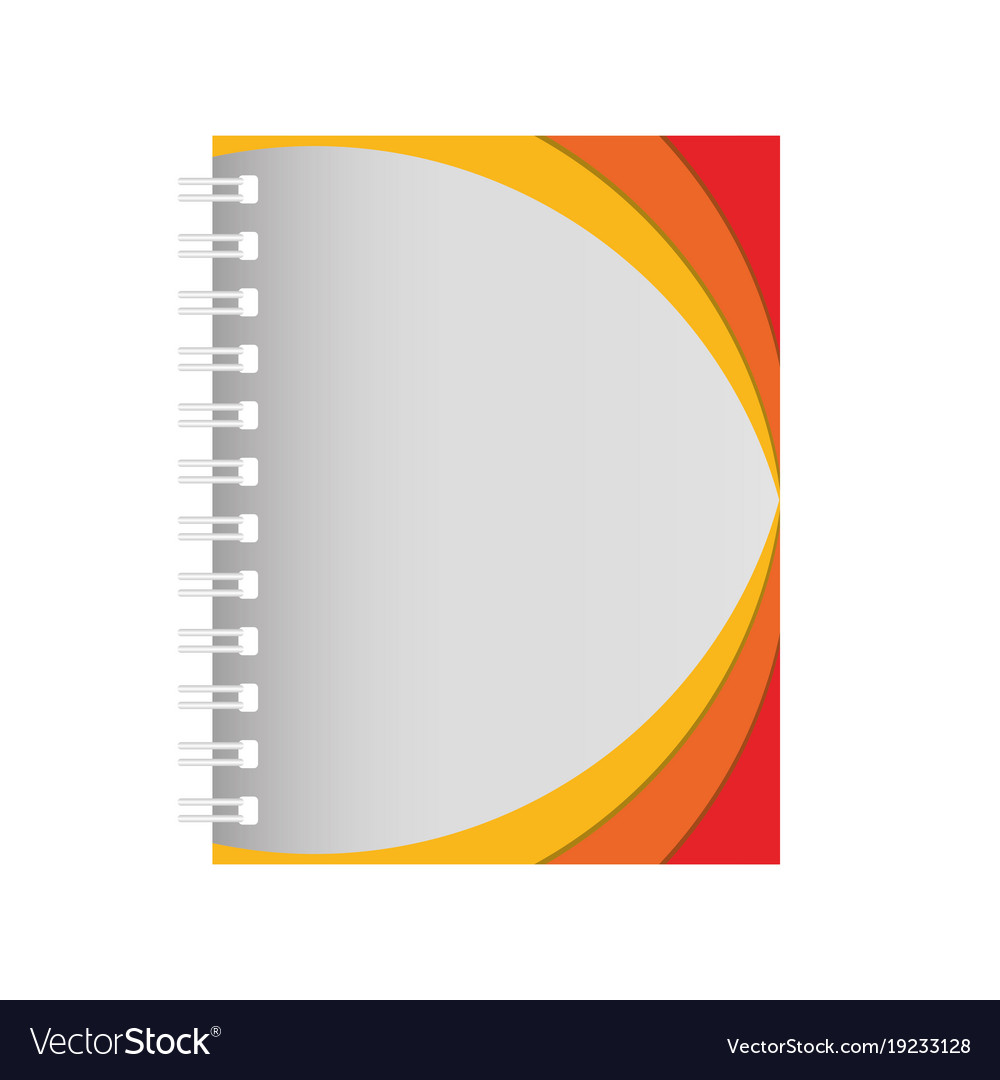 Notebook icon image Royalty Free Vector Image - VectorStock