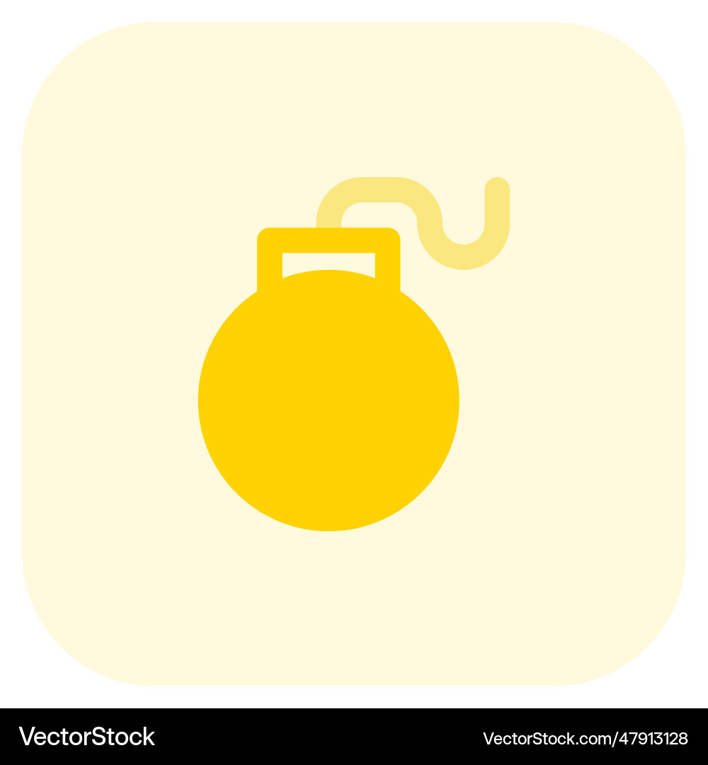 Program bomb inserted to damage the network Vector Image