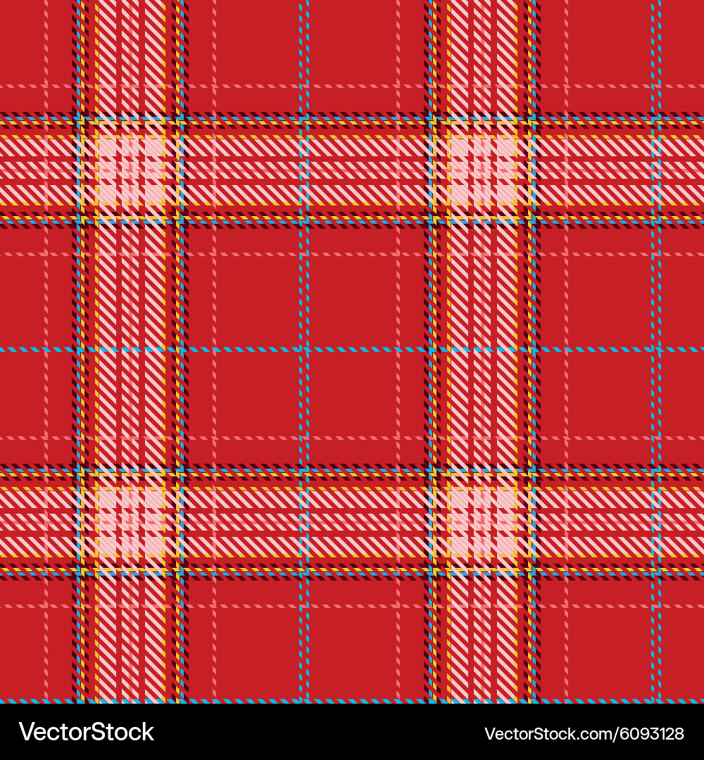 Seamless tartan pattern Royalty Free Vector Image