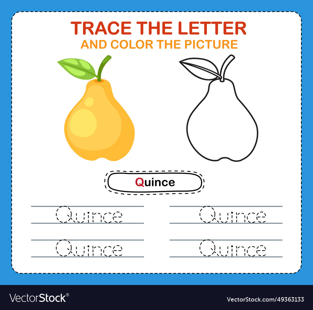 Trace letters of english alphabet and coloring Vector Image