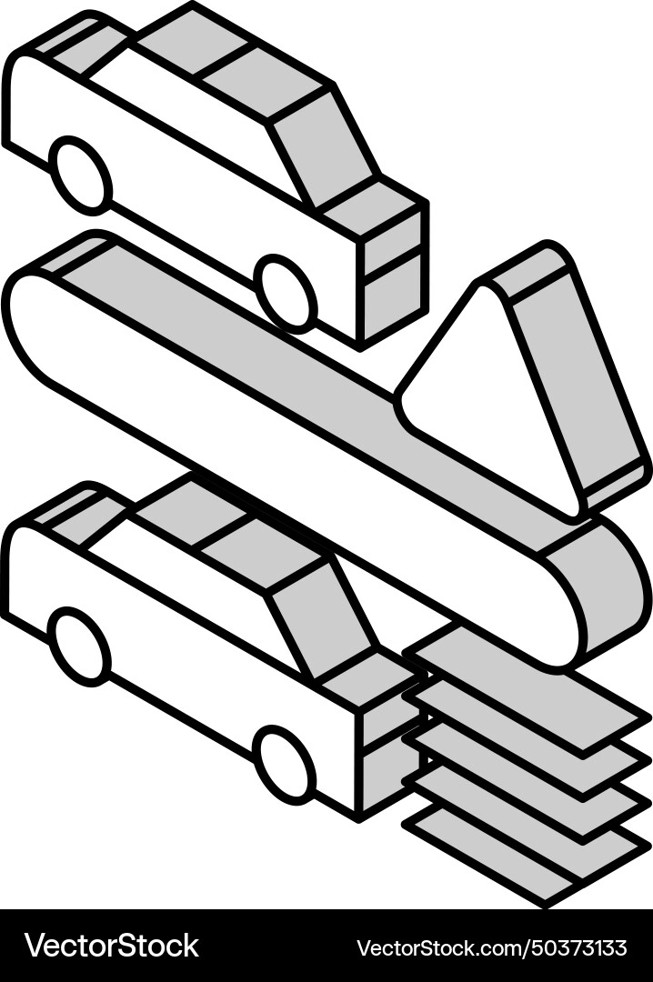 Vin cloning fraud isometric icon Royalty Free Vector Image