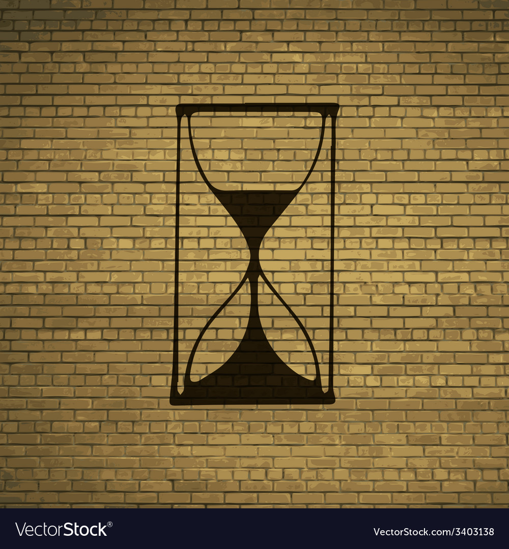 Hourglass icon symbol flat modern web design Vector Image Hourglass icon symbol flat modern web design Vector Image