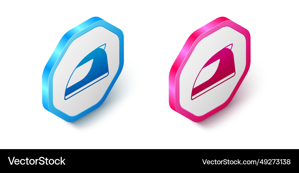 Isometric racing helmet icon isolated on white Vector Image