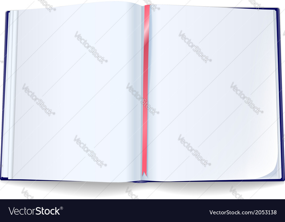 Open book Royalty Free Vector Image - VectorStock