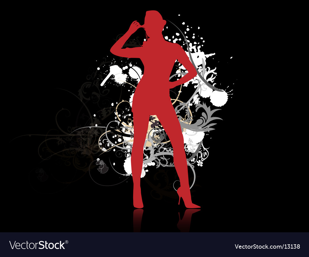 Sexy Girl Royalty Free Vector Image Vectorstock 