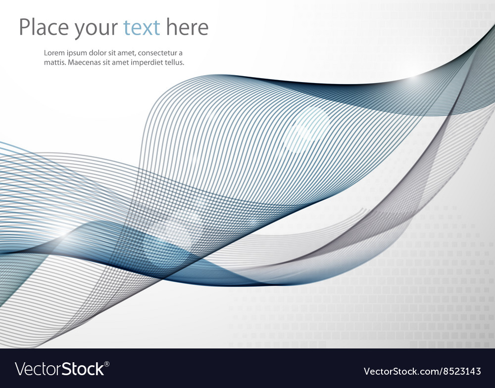 Abstract waves design Royalty Free Vector Image