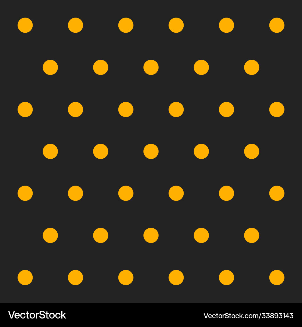 Halloween pattern polka dots Royalty Free Vector Image