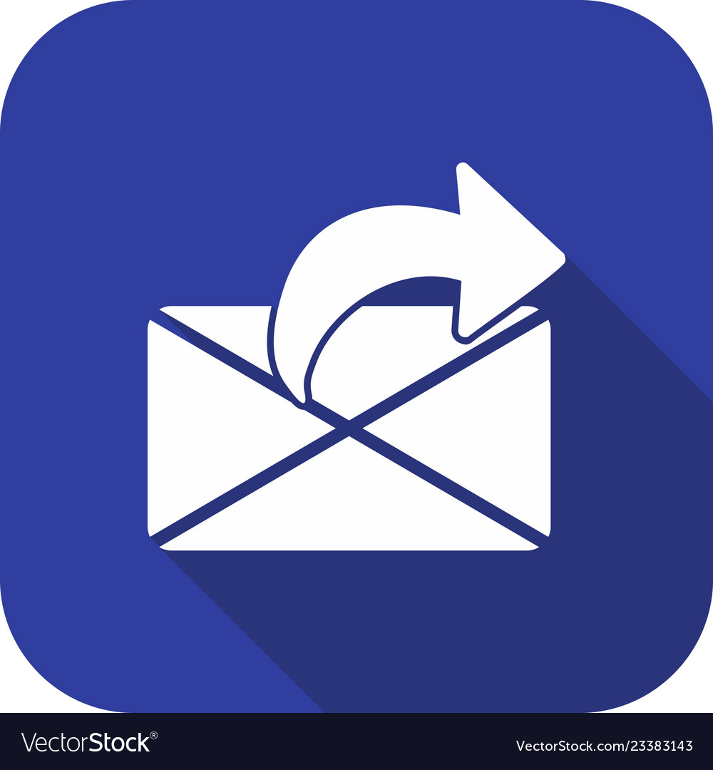 Send message icon Royalty Free Vector Image - VectorStock