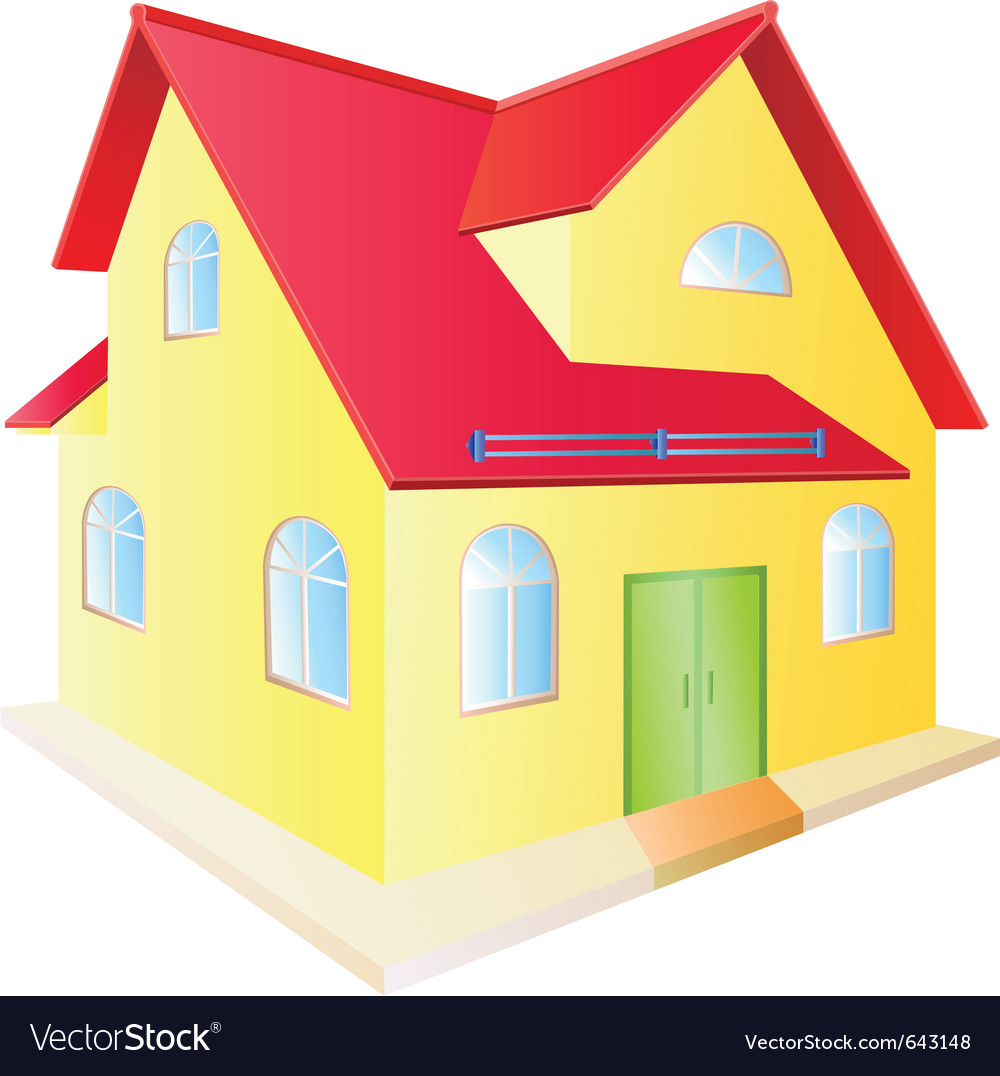 Cottage Royalty Free Vector Image - VectorStock
