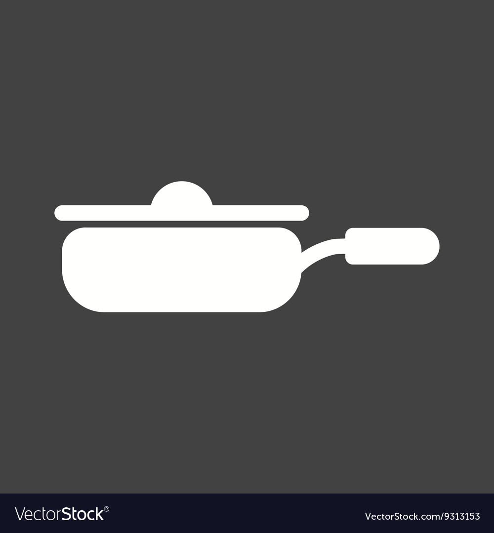 Frying pan Royalty Free Vector Image - VectorStock